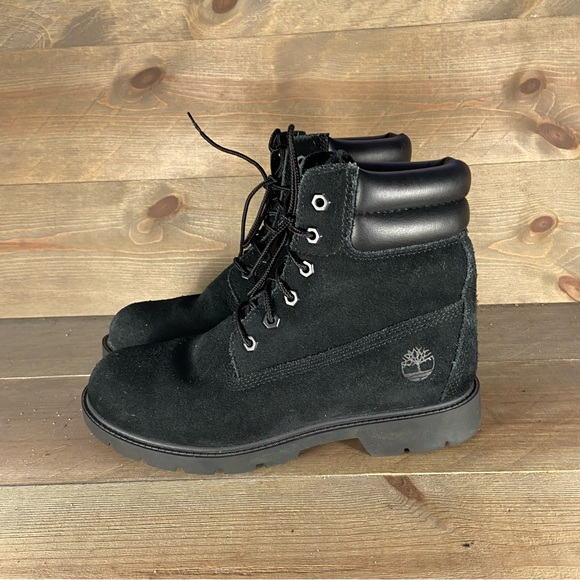 Timberland | Shoes | Timberland 6in Womens Size 8 Boots Black Suede ...